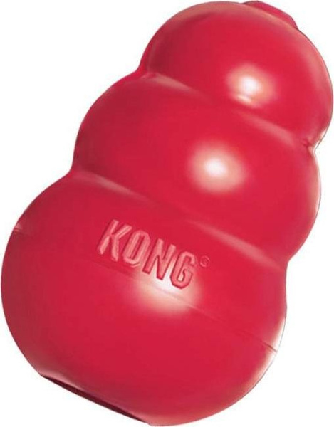 Игрушка для собак Kong / Конг Classic средняя резиновая красного цвета ...