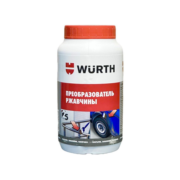 Преобразователь ржавчины Wurth - купить по выгодным ценам в интернет ...