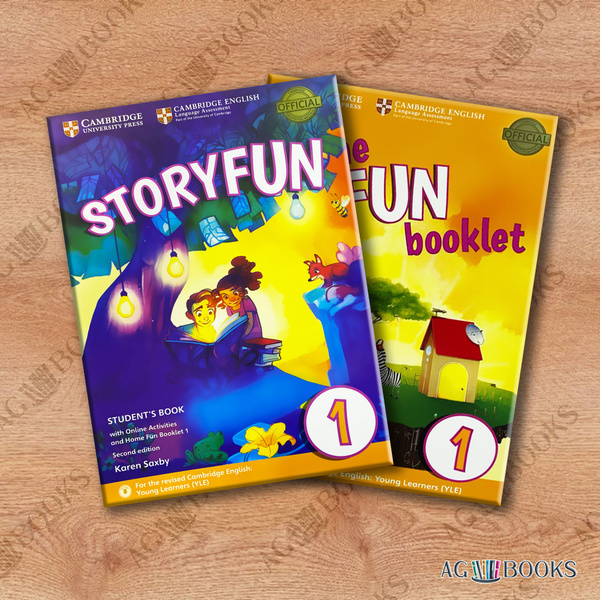 Storyfun 1 Student's book + Home Fun Booklet +CD | Саксби Карен, Оуэн ...