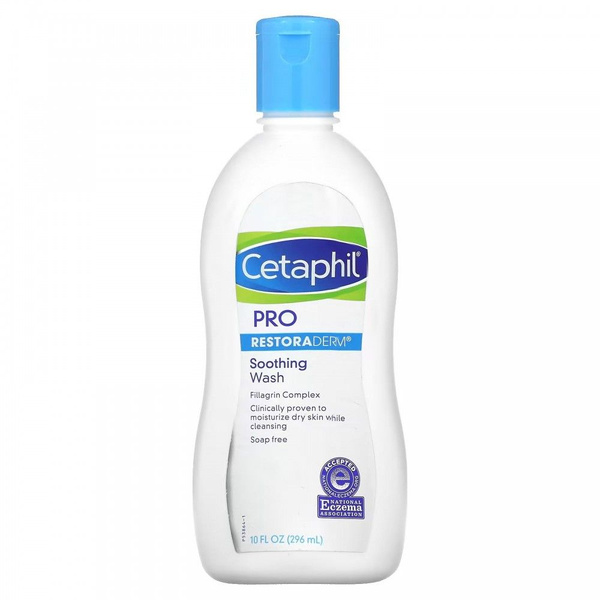 Cetaphil, Успокаивающее средство для мытья Pro, для сухой кожи, 296 мл ...