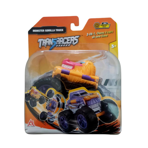 Transracers.Машинка трансформер(Грузовик-монстр Горилла) - купить с ...