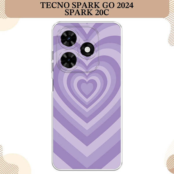 Силиконовый чехол на Tecno Spark Go 2024 Spark 20c Текно Спарк Го
