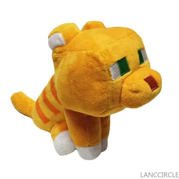Мягкая игрушка Полосатый Кот Minecraft Tabby Cat 18 смLANCCIRCLE ...