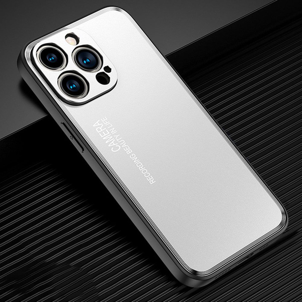 Матовый металлический чехол для iPhone 13 Pro, силиконовый ...
