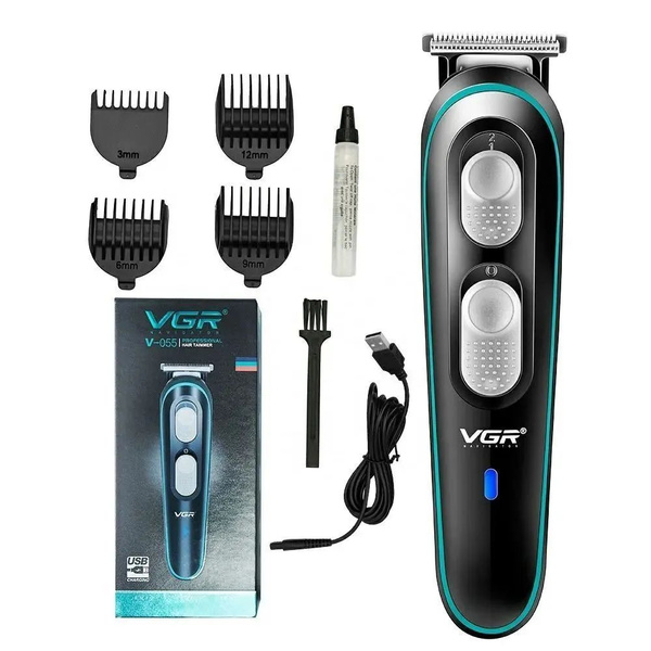 Машинка для стрижки VGR MARKA V-069, черно-серый - купить по выгодным ценам в интернет-магазине ...