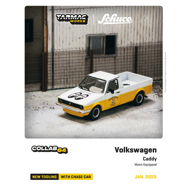 Машинка Tarmac Works TW 1/64 Volkswagen Caddy Pickup Truck Moon ...