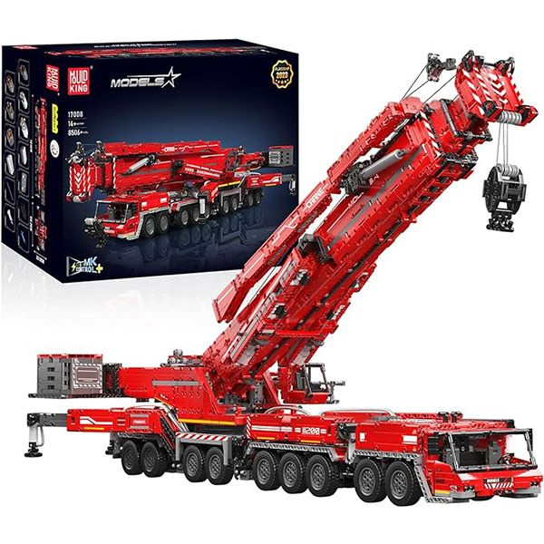 Конструктор Mould King 17008 Кран Ultimate Liebherr LTM 11200, 8506 ...