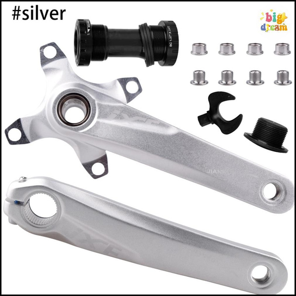 IXF Jiankun Mountain Bike Hollow Technology Crank 170mm Crank с кареткой (серебристый)-Big Dream ...