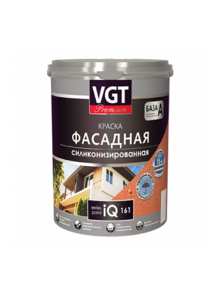 Краска VGT фасадная база С силиконизированная 9.5 кг купить на OZON по ...