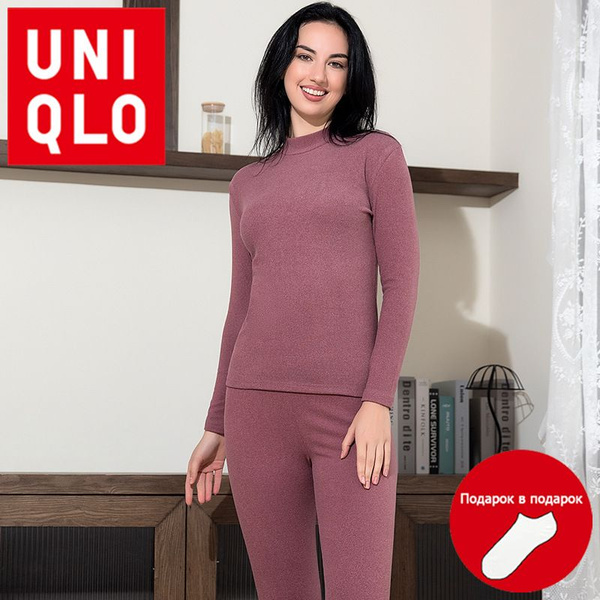 Комплект термобелья Uniqlo 44 - купить по выгодной цене в интернет-магазине OZON (1390827471)
