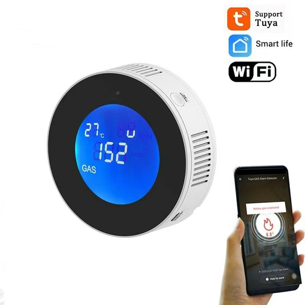 Универсальный Беспроводной Wi Fi Датчик Утечки Бытового Газа С