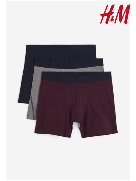 Комплект трусов H&M, 3 шт - купить с доставкой по выгодным ценам в интернет-магазине OZON ...