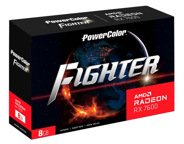 Видеокарта PowerColor Radeon RX 7600, 8 ГБ GDDR6 - купить по низким ...