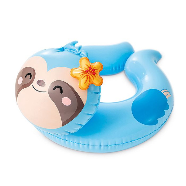 Круг надувной детский для плавания Ленивец 59220 INTEX - купить по ...