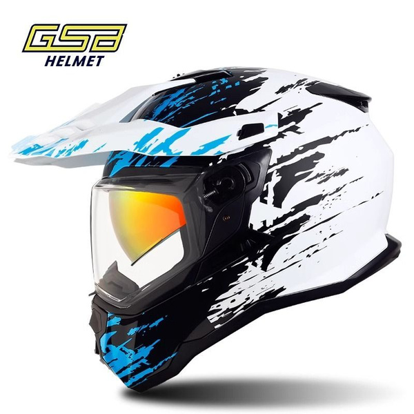 GSB Мотошлем YTA1MS-GSB бордовый - купить с доставкой по выгодным ценам ...