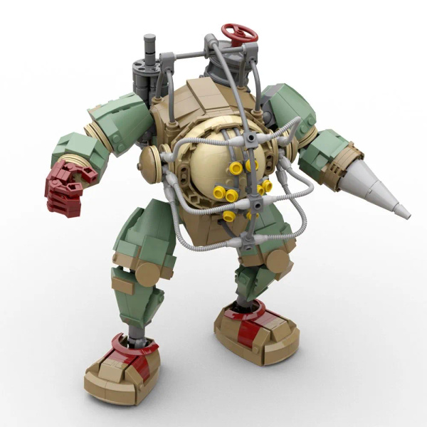 Экшн-фигурка робота MOC Mech BioShock купить на OZON по низкой цене ...