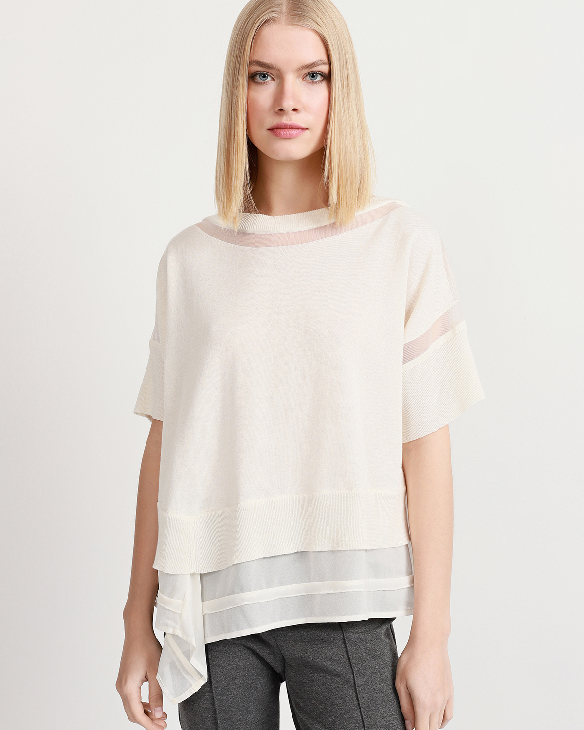 Блузка Twinset Milano LE COEUR — купить в интернет-магазине OZON с ...