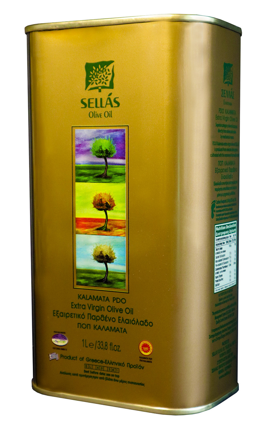 Масло оливковое Sellas Extra Virgin первого холодного отжима (P.D.O ...