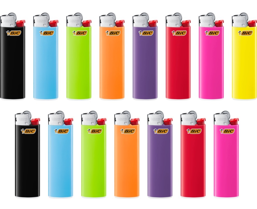 Зажигалка BIC J3, 15 шт — купить в интернет-магазине OZON с быстрой ...