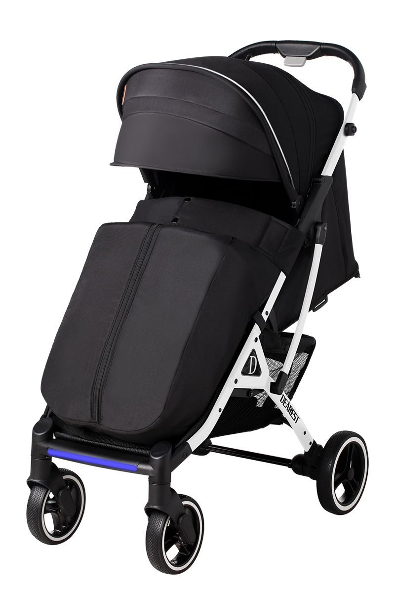 Прогулочная коляска Dearest 819 Plus White Black Yoya Premium Set с ...
