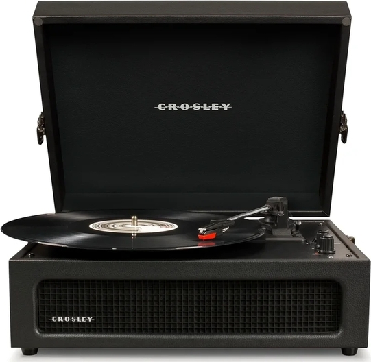 Проигрыватель виниловых дисков Crosley VOYAGER PLUS, черный по низкой ...