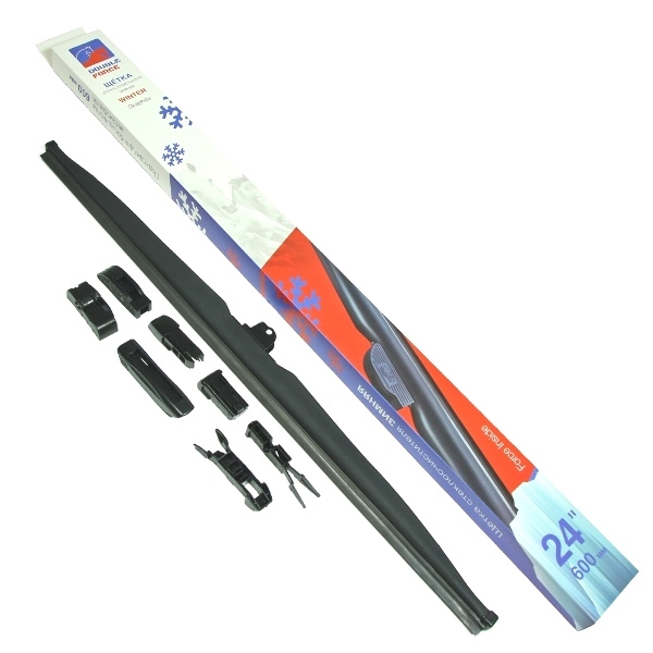 Каркасная щетка стеклоочистителя Double Force DFW24, 60 см, крепление Боковой зажим (Pinch tab ...