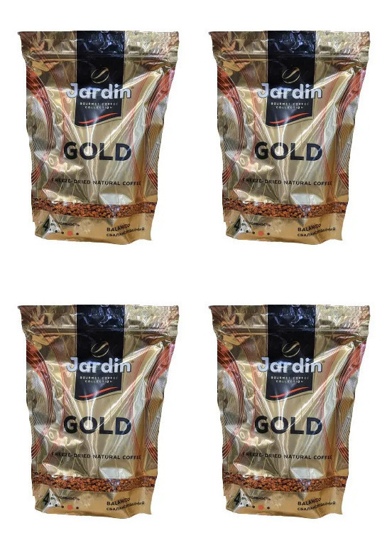 Jardin GOLD кофе растворимый сублимированный 240г х 4 пачки — купить в ...