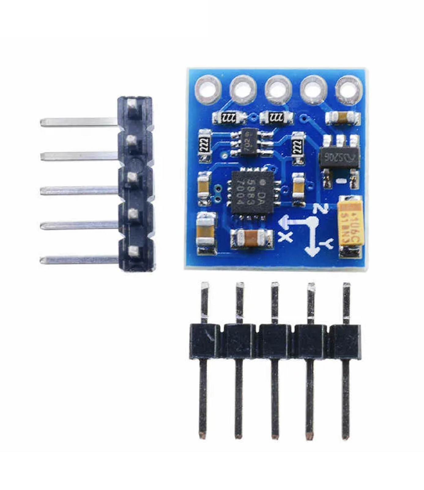 Трехосевой цифровой компас HMC5883L для Arduino, шина I2C - купить с ...