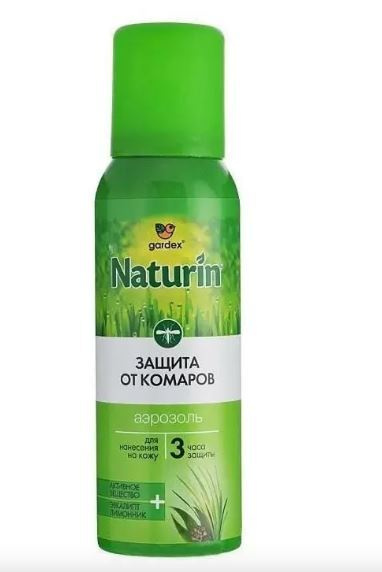 Naturin Аэрозоль-репеллент от комаров 100мл - купить с доставкой по ...