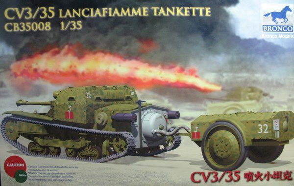 Сборная модель CV L3/35 Lanciafiamme Tankette - купить с доставкой по ...