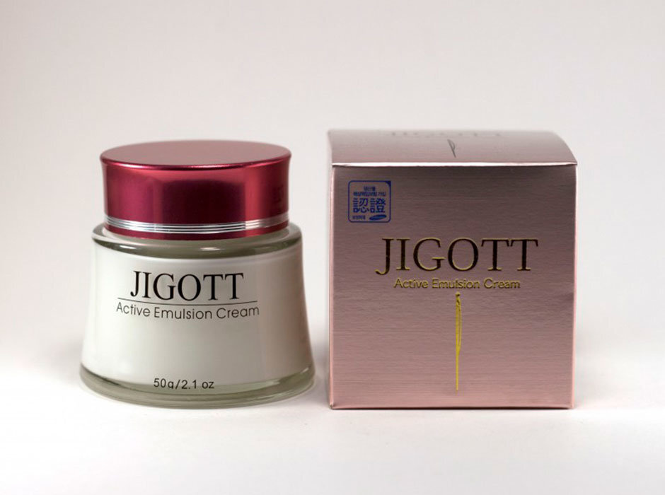 JIGOTT Интенсивно увлажняющий крем-эмульсия Active Emulsion Cream 50мл ...