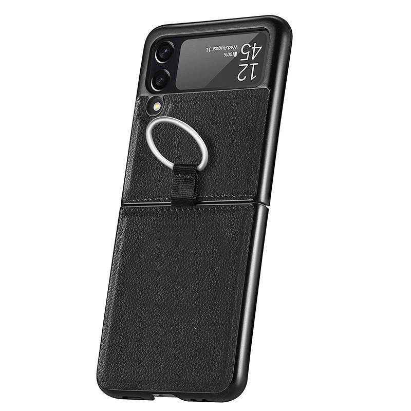 Чехол книжка для телефона Samsung Galaxy Z Flip 3 на непрозрачной