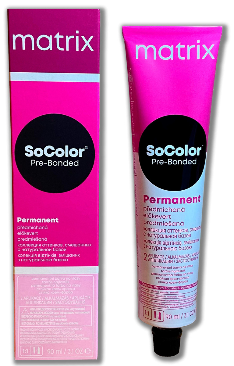 Matrix Краска SoColor Pre-Bonded 7NW натуральный теплый блондин ...