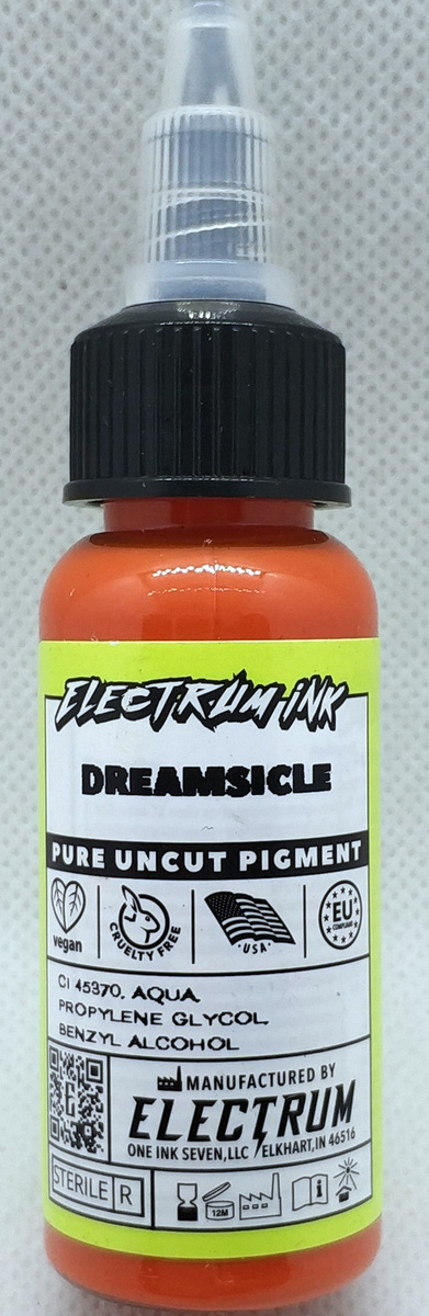 Electrum Ink - Тату Краска - 30 мл - Dreamsicle - купить по доступной ...