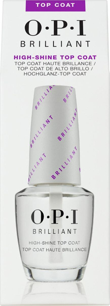 OPI Верхнее покрытие с бриллиантовым блеском Brilliant Top Coat, 15 мл ...