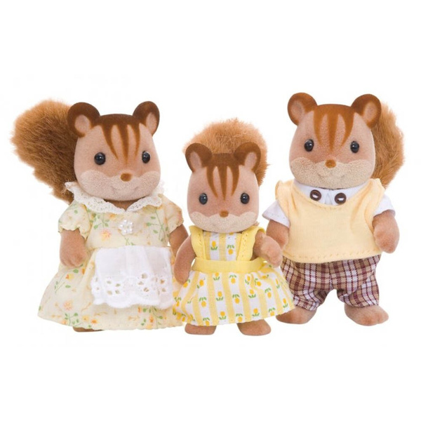 Sylvanian Families Набор "Семья Белок", 3 фигурки 5307 - купить с ...