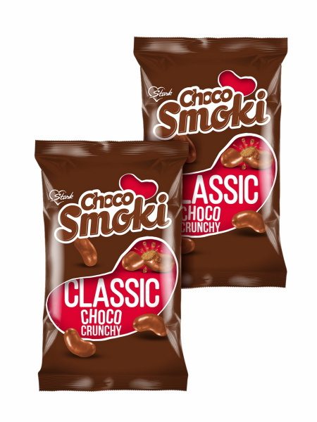 Флипсы CHOCO SMOKI покрытые молочным шоколадом (78%) 80 г 2 упаковки ...