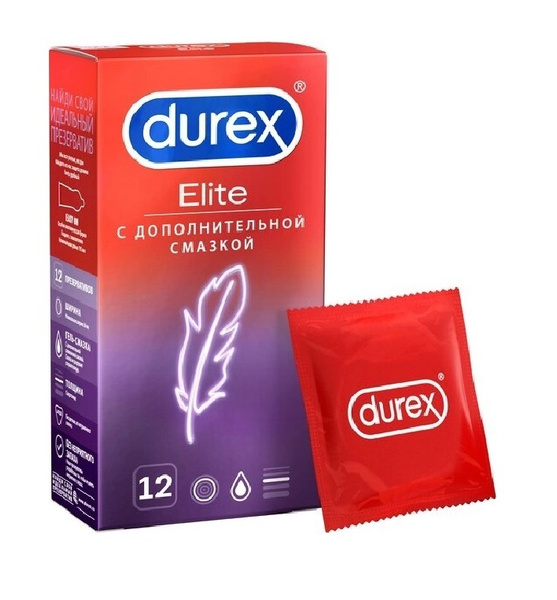 Презервативы DUREX Elite, сверхтонкие №12 купить на OZON по низкой цене ...