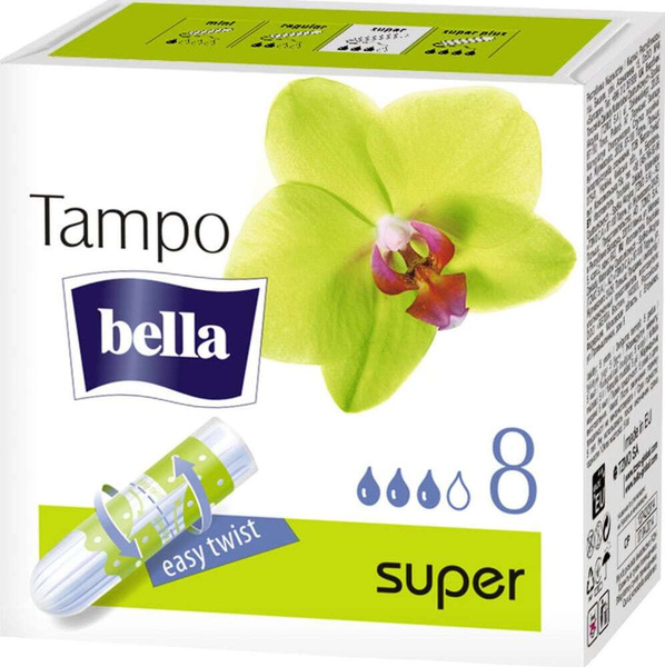 Тампоны Bella Premium Comfort Super, 8 шт - купить с доставкой по ...