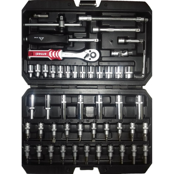Набор инструментов 53 предмета 1/4DR ARNEZI R0900053 купить на OZON по низкой цене (700613356)