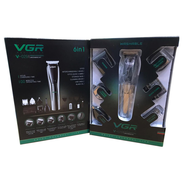 Машинка для стрижки VGR-V029, серебристый - купить по выгодным ценам в ...