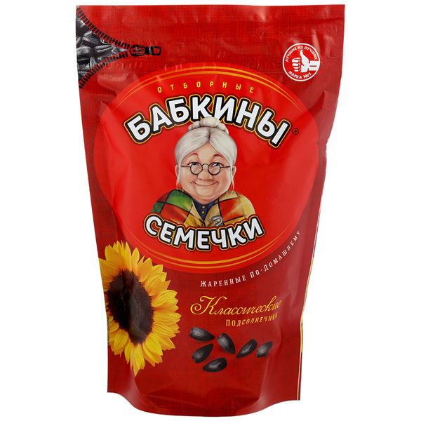 Бабкины семечки Семечки 500г. 1шт - купить с доставкой по выгодным ...