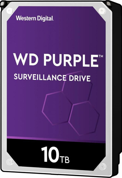 10 ТБ Внутренний жесткий диск Western Digital SATA-III 10Tb Purple ...