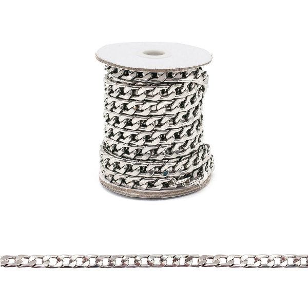 Цепь металлическая, 8 мм*11 мм*5 м, АЙРИС - купить с доставкой по ...
