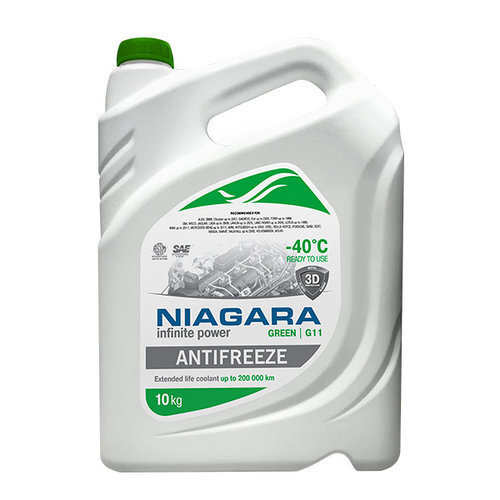 Антифриз Niagara NIAGARA" G11 (зеленый), Готовый раствор купить по ...