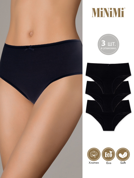 Комплект трусов слипы Minimi, 3 шт - купить с доставкой по выгодным ценам в интернет-магазине ...