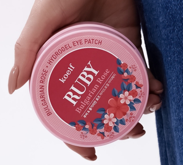 Гидрогелевые патчи для глаз Ruby Bulgarian Rose Eye Patch, 60 шт ...