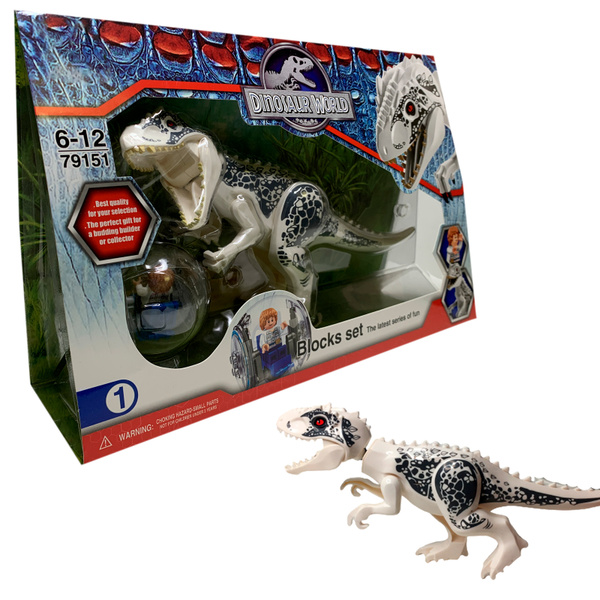 Фигурка "Индоминус" формата лего, 28 см с гиросферой - купить с ...