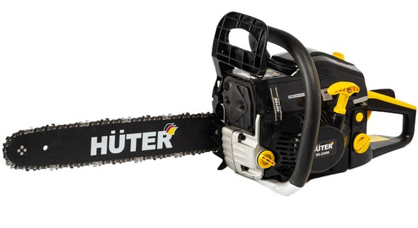 Бензопила HUTER BS-2300М (3.1 л.с., шина 40 см, звено 1.3 мм, шаг цепи 9.3 мм, система гашения ...