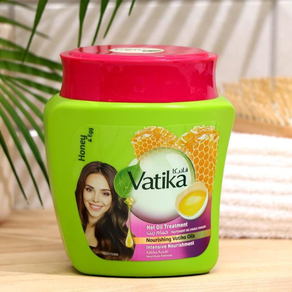 Dabur Vatika Honey & Egg hair mask INTENSIVE NOURISHMENT/Мед и яйцо ...